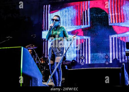 Campo Marte, Brescia, Italy, July 03, 2024, Emma Marrone during EMMA ...