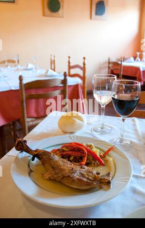 Lechazo asado - Spanish roast lamb Stock Photo - Alamy