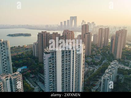High-rise buildings in Suzhou Stock Photo - Alamy
