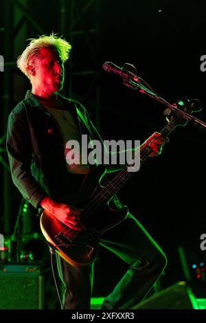 Michael Shuman of "Queens of the Stone Age" performs live on stage at ...