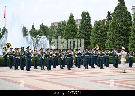 Tajik President Emomali Rahmon attends a signing ceremony following the ...