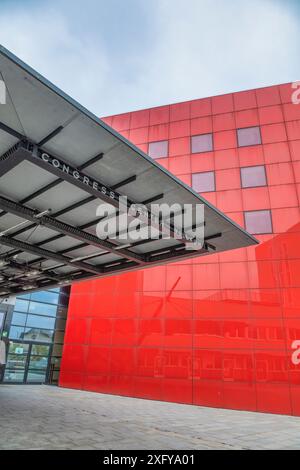 Facade of the Congress Center, Villach, Austria Stock Photo - Alamy