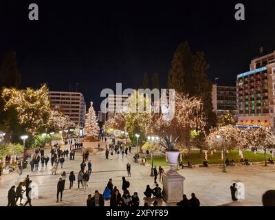 The Greek Parliament in Syntagma ("Constitution") square, Athens ...