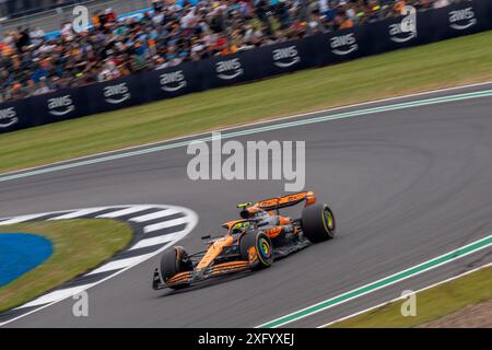 Silverstone (Towcester), UK, 05 Jul 2024, Lando Norris Securing the Top ...