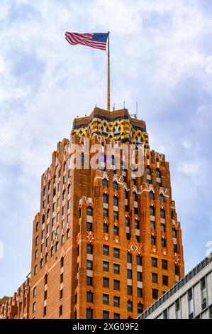 exterior of Guardian Building landmark skyscraper 500 Griswold Street ...