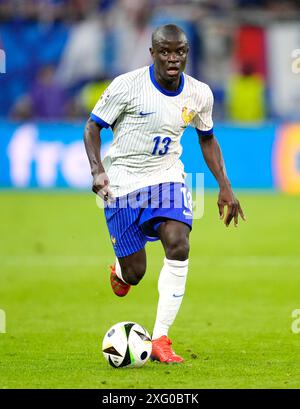 France's Ngolo Kante during the UEFA Euro 2024, semi-final match at the ...