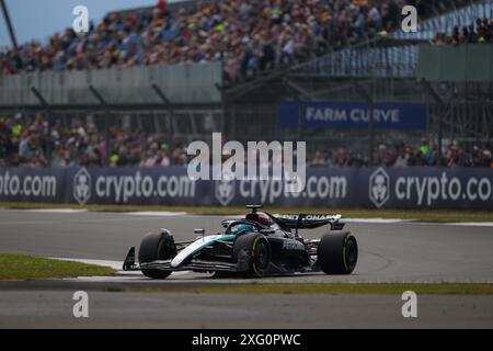 George Russell (UK, Mercedes-AMG Petronas Formula 1 Team #63) auf dem ...