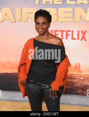 Actress Adina Porter attends the premiere of the animated sci-fi motion ...