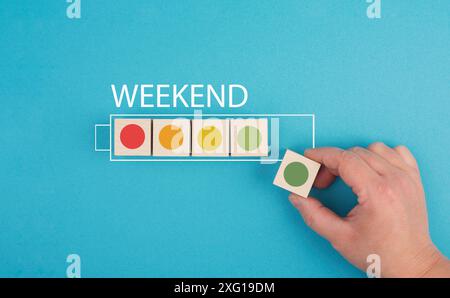 Weekend loading, recover and relax form working week, planning a trip ...