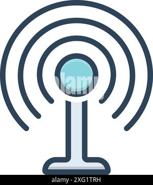 Icon for transmit,signal Stock Vector Image & Art - Alamy