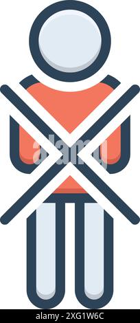 Icon for exclusion,negation Stock Vector Image & Art - Alamy