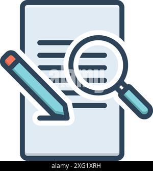 Icon for defined,detail Stock Vector Image & Art - Alamy