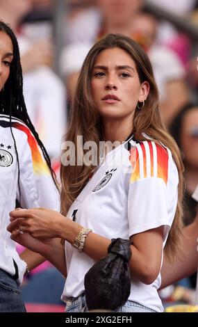 STUTTGART, GERMANY - JULY 05: Girlfriend of Florian Wirtz Aaliyah , and ...