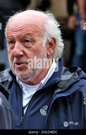 (L to R): David Richards (GBR) Prodrive Chairman and Mohammed Bin ...