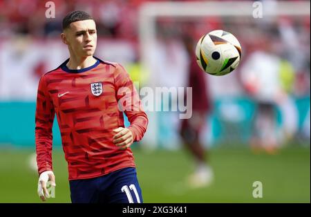 England's Phil Foden before the UEFA Euro 2024 final match at ...