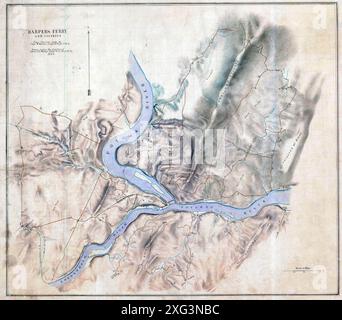 History of American Civil War, Map of Battles, Battlefields of the ...