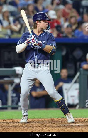 Tampa Bay Rays outfielder Jonny DeLuca (21) gets under a fly ball ...