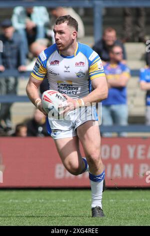Leeds, UK. 06th July, 2024. Ash Handley of Leeds Rhinos during the ...