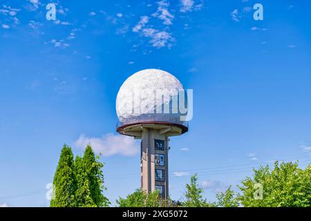 Morgan Arboretum Tower Stock Photo - Alamy
