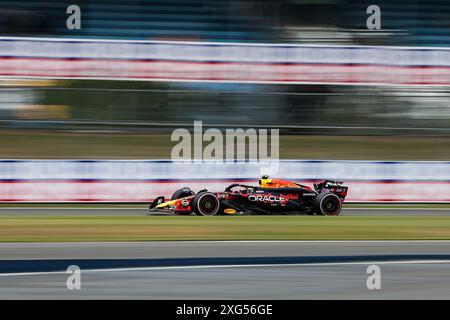 Isack Hadjar 6 (FRA), driving a Oracle Red Bull Racing Car, in the ...