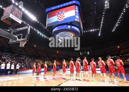 Jaleen Smith of Croatia during the FIBA Basketball World Cup 2027 European Pre-Qualifiers group ...