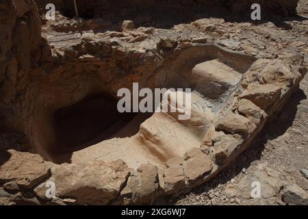 Masada, Mikveh, a Jewish Ritual Bath or Purification Bath, origin of ...