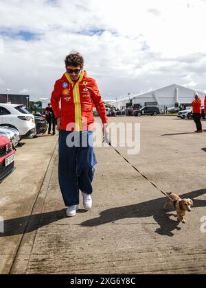Leo LECLERC, dog of LECLERC Charles (mco), Scuderia Ferrari SF-25 ...