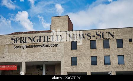 Springfield News Standard building in downtown Springfield Oh USA 2024 ...