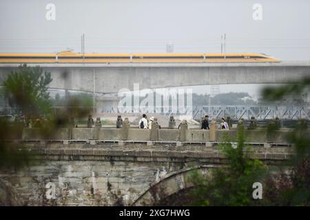 Beijing, Wanping Town in Beijing. 7th July, 1937. This photo taken on ...