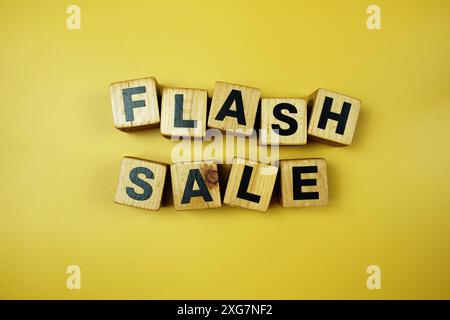 Flash Sale alphabet letters top view on red background Stock Photo - Alamy