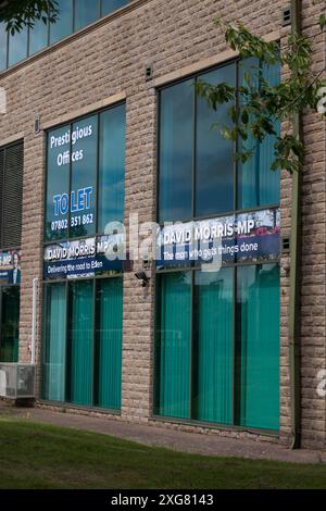 Former office of ousted Conservative / Tory MP for Morecambe and ...