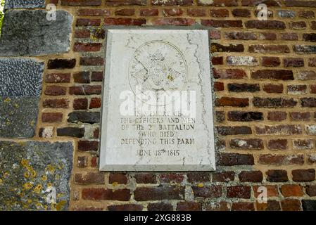 Hougoumont Farm was a key location during the Battle of Waterloo in ...