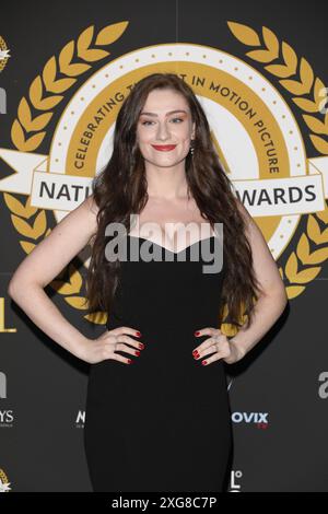 Amber Doig-Thorne attends the London Screening of 'Robin Hood' held at ...