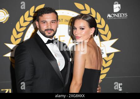 Steven Blades and Natalie Dunn attend National Film Awards at ...