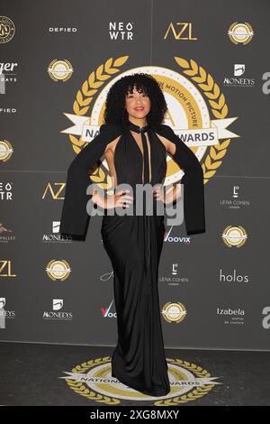 Jasmine Kerr attends National Film Awards at Porchester Hall in London ...