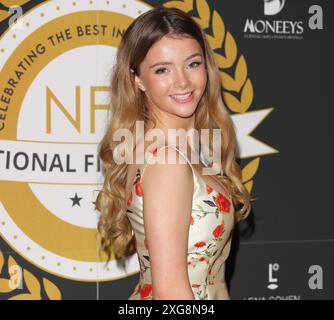 Brooke Carter attends National Film Awards in London Stock Photo - Alamy