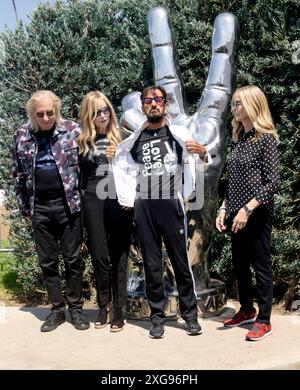 July 07, 2024 - Beverly Hills, California, USA - RINGO STARR, who turns ...