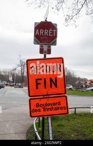 Angrignon Metro station sign in Montreal, Quebec, Canada Stock Photo ...