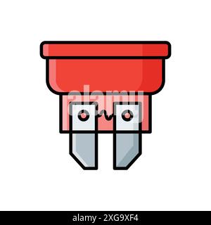 fuse icon vector design template in white background Stock Vector Image ...