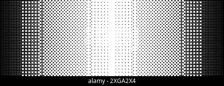 Pixelated bitmap gradient texture. Black and white dither pattern ...