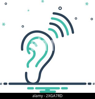 Icon for heard,listened Stock Vector Image & Art - Alamy