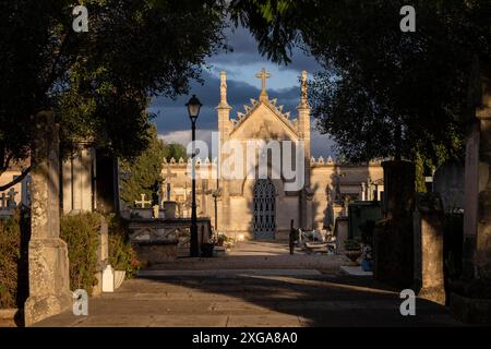 Santa Maria cemetery, Mallorca, Balearic Islands, Spain Stock Photo - Alamy