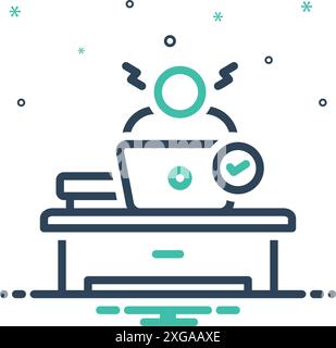Icon for somehow,by some means Stock Vector Image & Art - Alamy