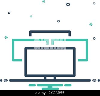 Icon for screens,surface Stock Vector Image & Art - Alamy