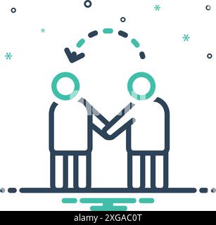 Icon for depends,dependent Stock Vector Image & Art - Alamy