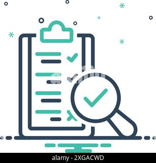 Icon for evaluations ,assessment Stock Vector Image & Art - Alamy