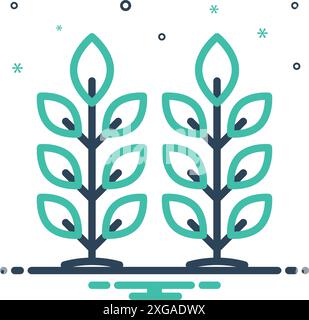Icon for vegetation,plants Stock Vector Image & Art - Alamy