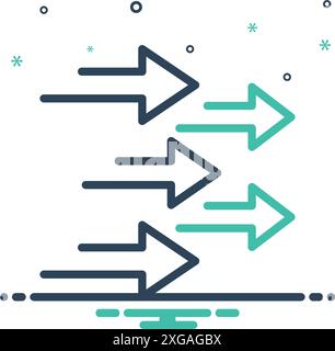 Icon for forth,forward Stock Vector Image & Art - Alamy