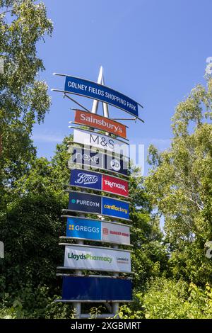 Colney Fields Shopping Park, London Colney, Hertfordshire, England ...