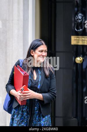 Culture Secretary Lisa Nandy leaving after a Cabinet meeting in Downing ...